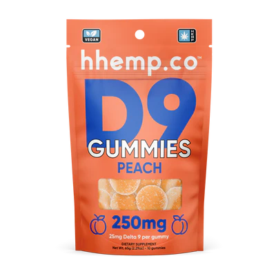 HHemp.co D9 Gummies 250MG (10ct)